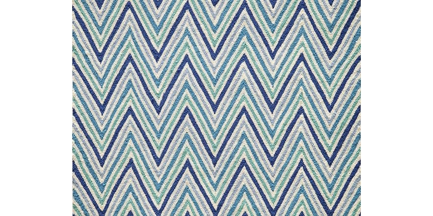 Blue Geo rug (5 Sizes)