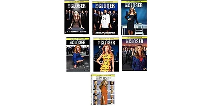 The Closer Complete Series on DVD
