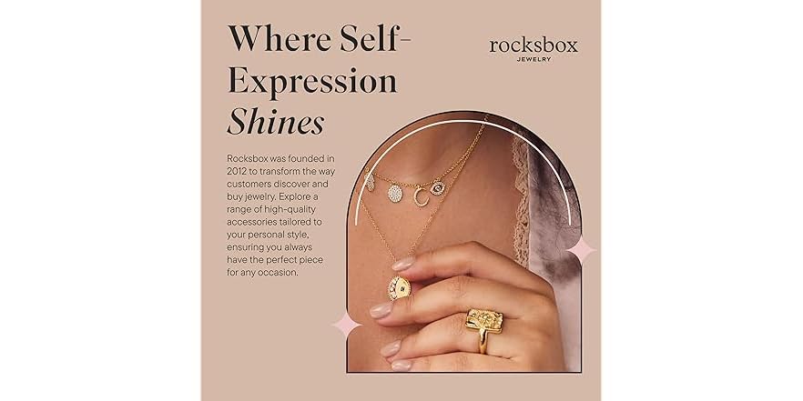 Rocksbox Ocean Stud Earring Set 14k Gold
