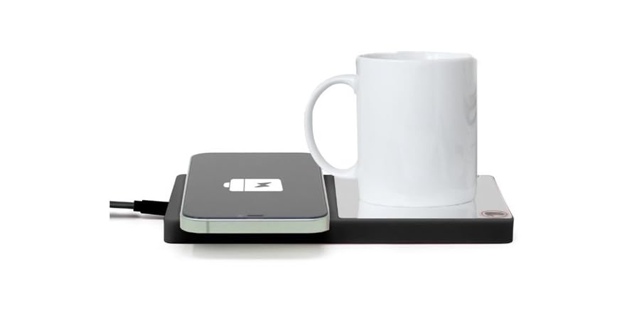 Aduro Mug Warmer & 10W Qi Certified Wireless Charging Pad