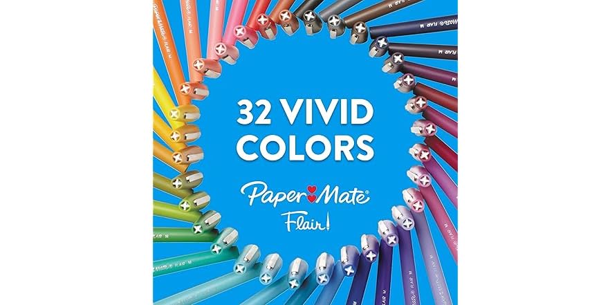 Paper Mate Flair Point-Guard Porous Point Pens