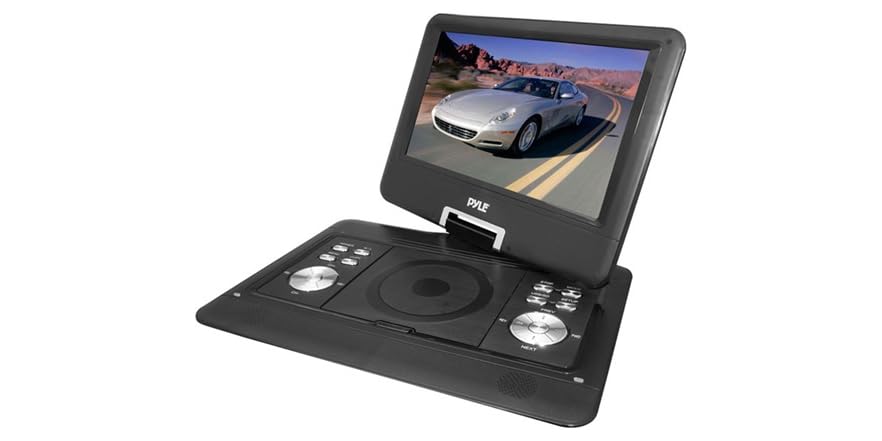 14" 720p Portable DVD Player with MP3, MP4, USB & SD
