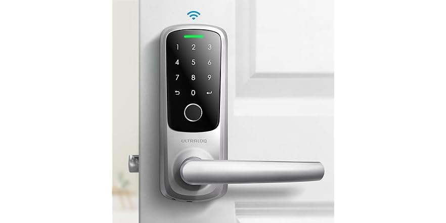 ULTRALOQ Latch 5 Built-in WiFi Lock w/Fingerprint