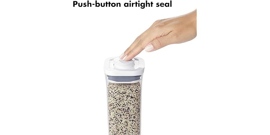 4 Pack - OXO Good Grip Pop Container, 6.0 Qt (Open Box)