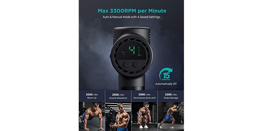 M3 Pro Max Massage Gun