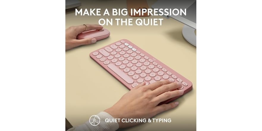 Logitech Pebble 2 Wireless Keyboard and Mouse (Open Box)