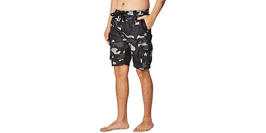 Kanu Surf Kanu Surf Men's Mirage Swim Trunks 2X