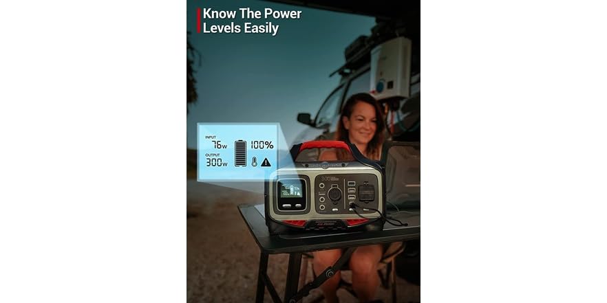 ROCKPALS 300W Portable Power Station
