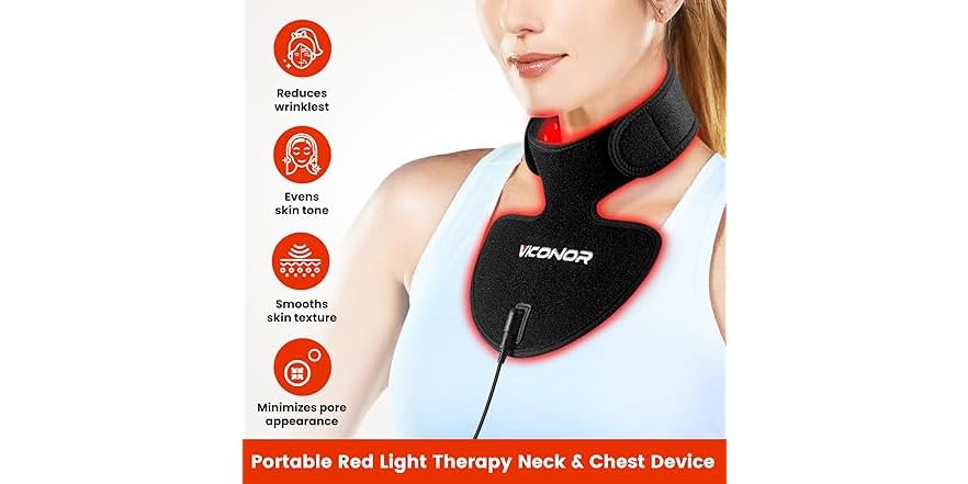 Red Light Therapy Neck & Chest