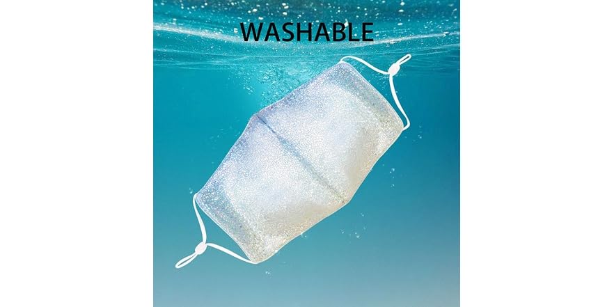 Sparkle Adjustable Cloth Masks (4-Pack)