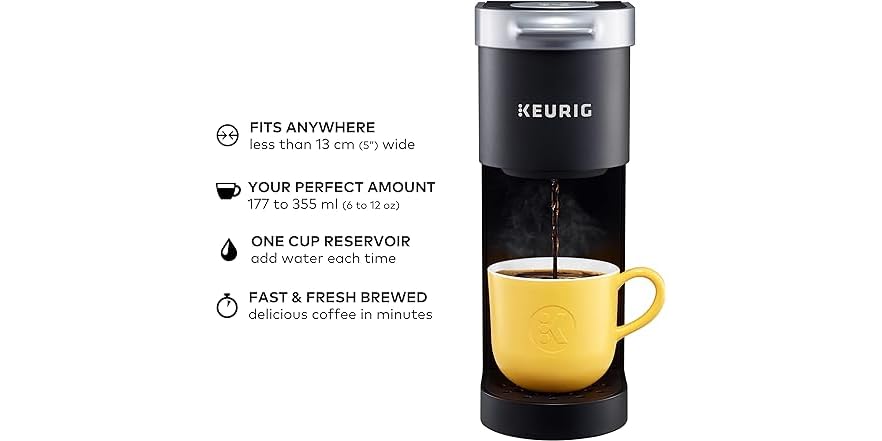 Keurig Matte Black K-Mini Dispenser