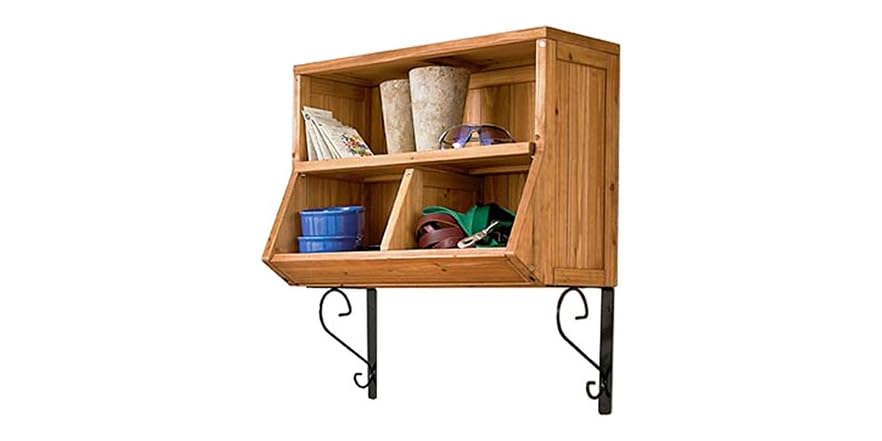 Wall Cubby with Brackets