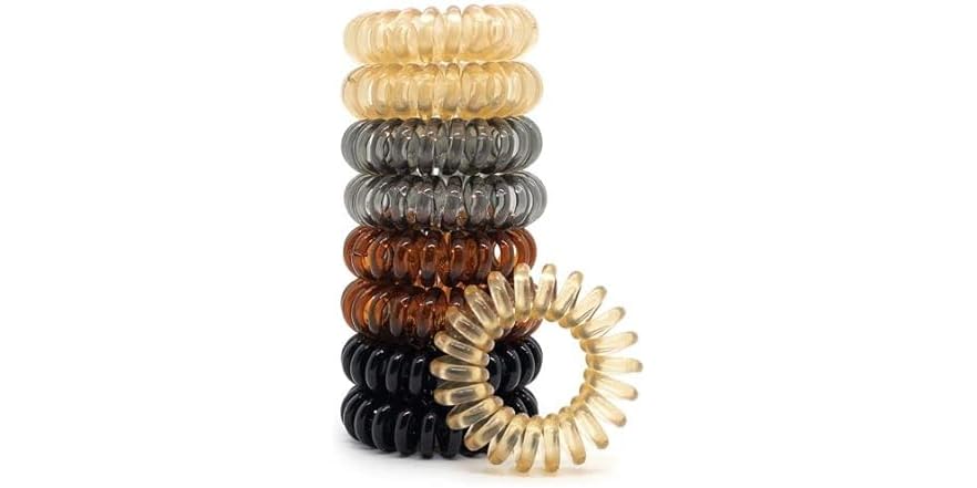 Kitsch Spiral Hair Ties for Women