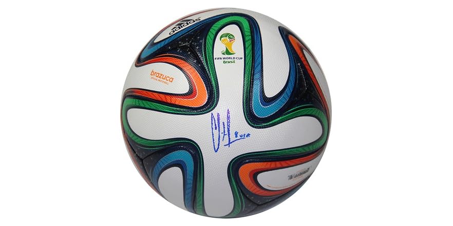 Clint Dempsey Signed Adidas WC Ofc Ball