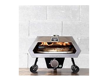 Turpone TPO-0012 Mini 12" Rotating Pizza Oven Black