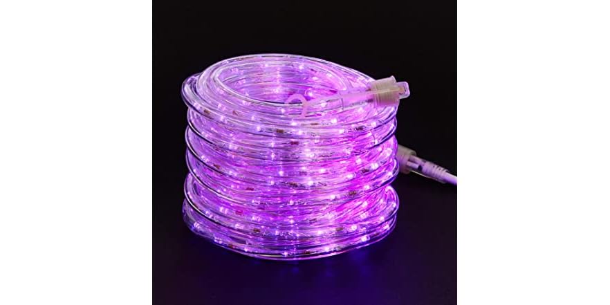 AmazonBasics LED Rope Light, Purple