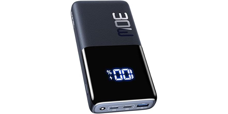 SAFUEL 20,000mAh 30W PD QC Fast Charging Power Bank