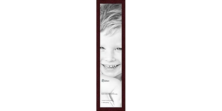 ArtToFrames 8x36 inch Mahogany Frame