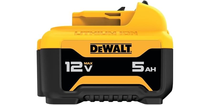 DEWALT DCB126 DEWALT DCB126 12V MAX 5.0Ah Lithium Ion Batt