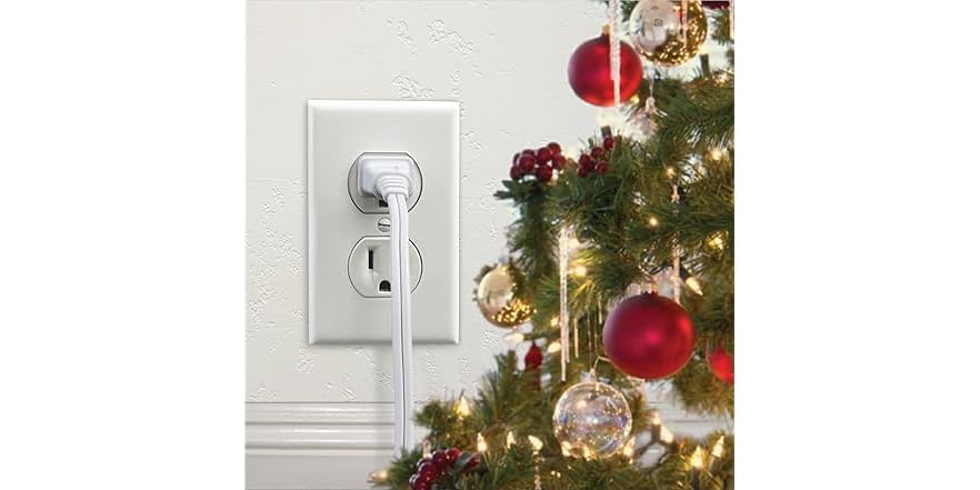 Clear Power 2-Pack Digital Indoor Timer w/6ft & 9ft Extension Cords