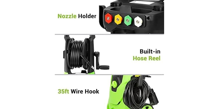 Rock&Rocker PElectric Pressure Washer (Open Box)