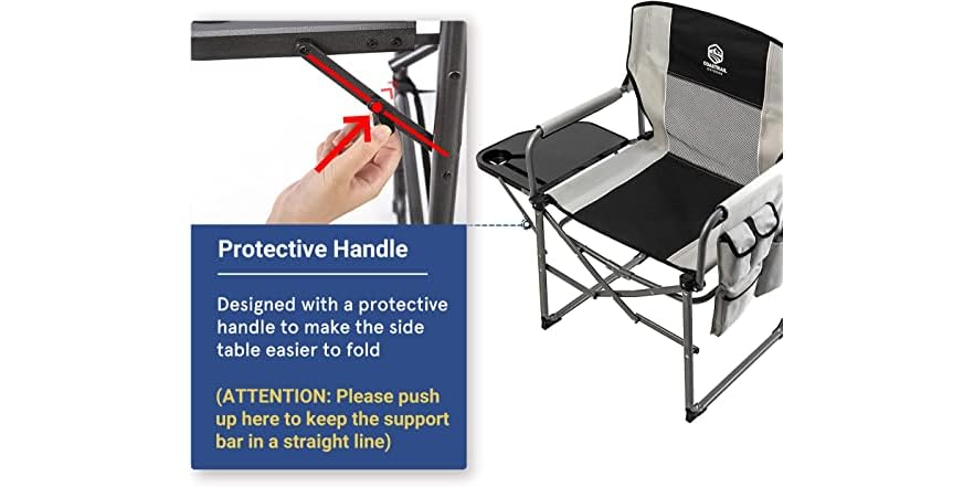 Coastrail Outdoor Compact Director Chair