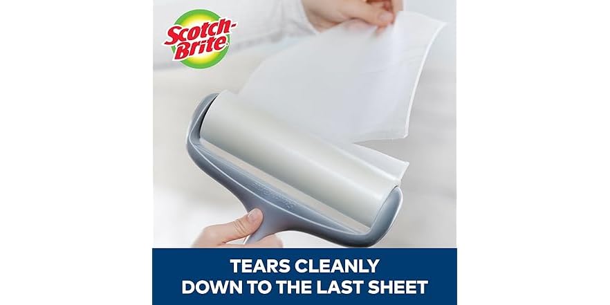 3M Lint Roller Rfl 8" 60sht