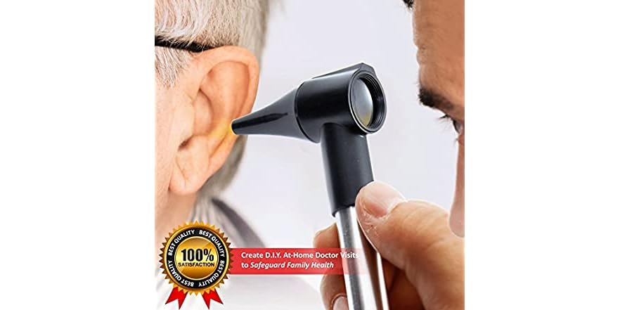 Fiber Optic Otoscope Auriscope Kit