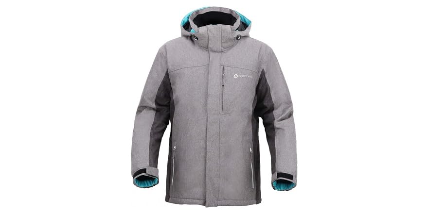 Andorra Medium Andorra Men's Ski Jacket Dark Grey/Lig
