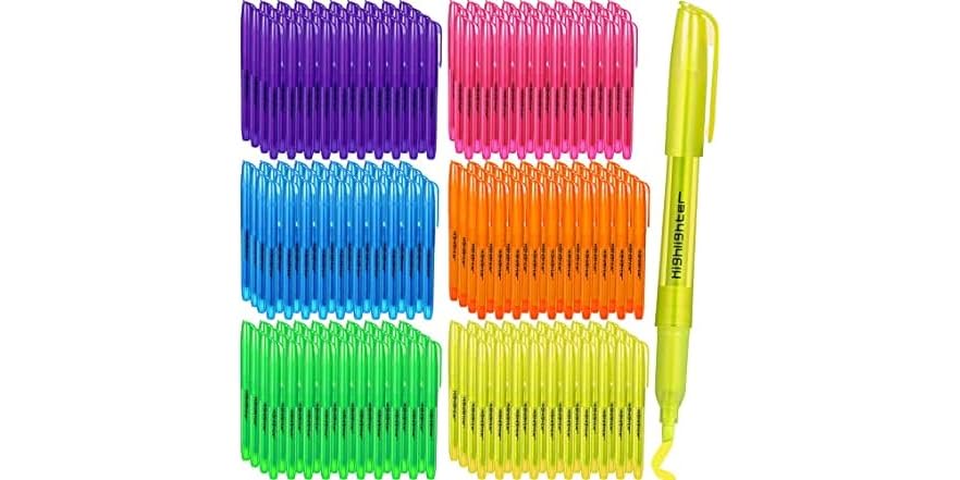 240 Pcs Bulk Assorted Color Highlighters