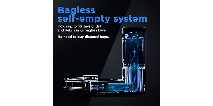 Shark Matrix Self-Emptying Robot Vacuum