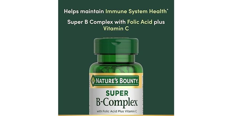 Nature's Bounty Super B Complex