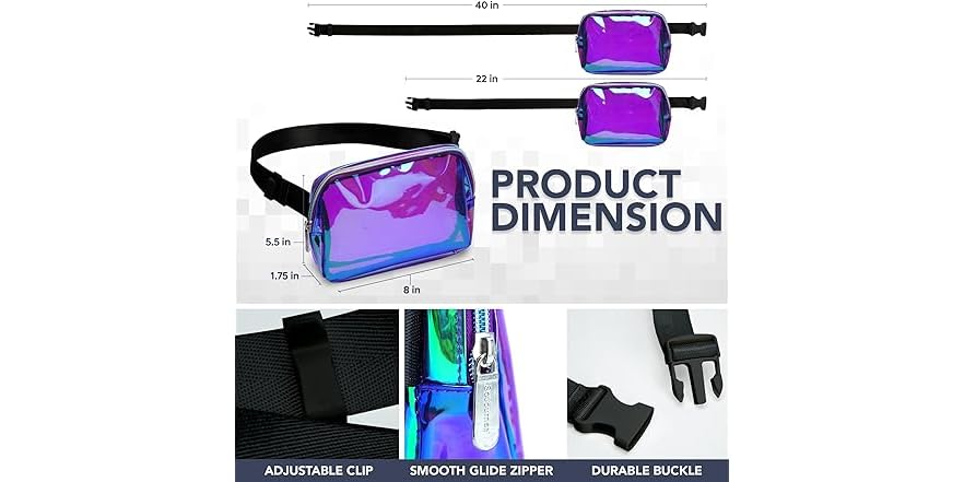 Holographic Bum Bag | Your Choice