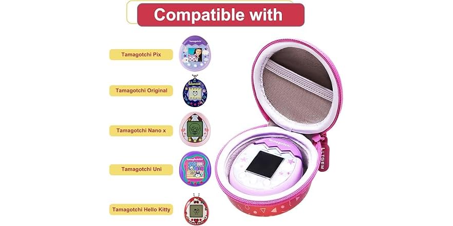 LTGEM 2 Pack Tamagotchi Cases