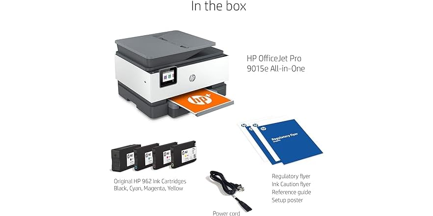 HP OfficeJet Pro 9015e Wireless Color All-in-One Printer