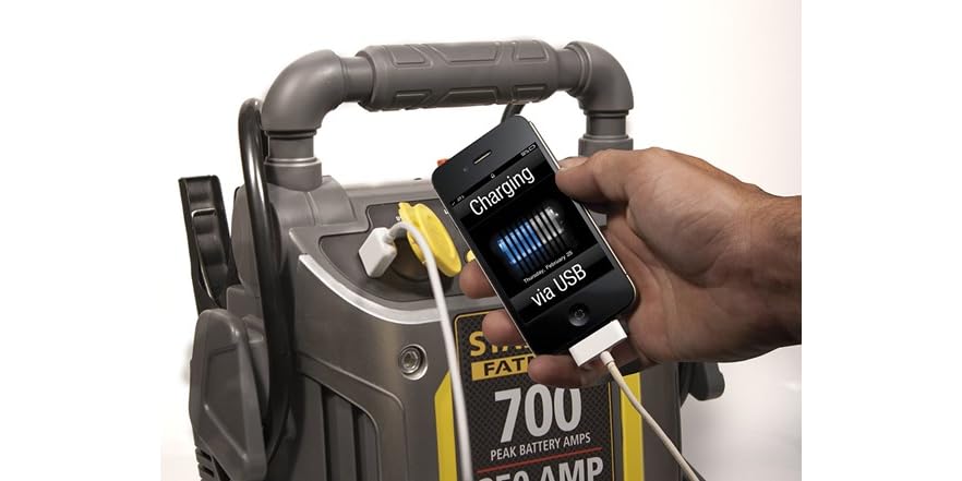 Stanley 'Fatmax' 700-Amp Peak Jump Starter With Compressor