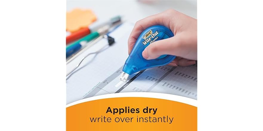 BIC White-Out EZ Correct Tape 4-Count