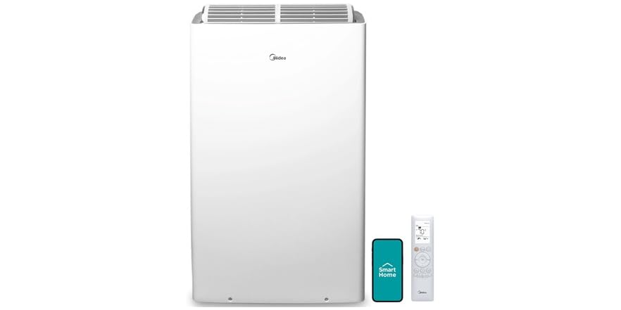 MIDEA 14,000 BTU Duo Smart Portable AC (550sqft)