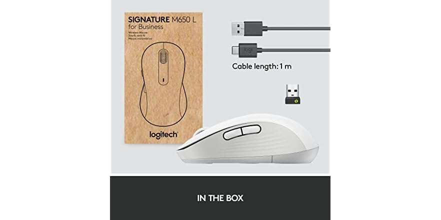 Logitech M650 Business Wireless Mouse
