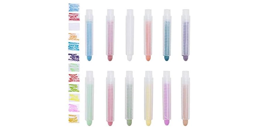 24 PC Dustless Twistable Chalk