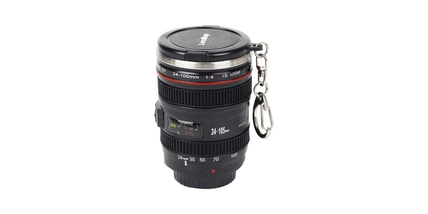 Mini Camera Lens Shot Glasses (3-Pack)
