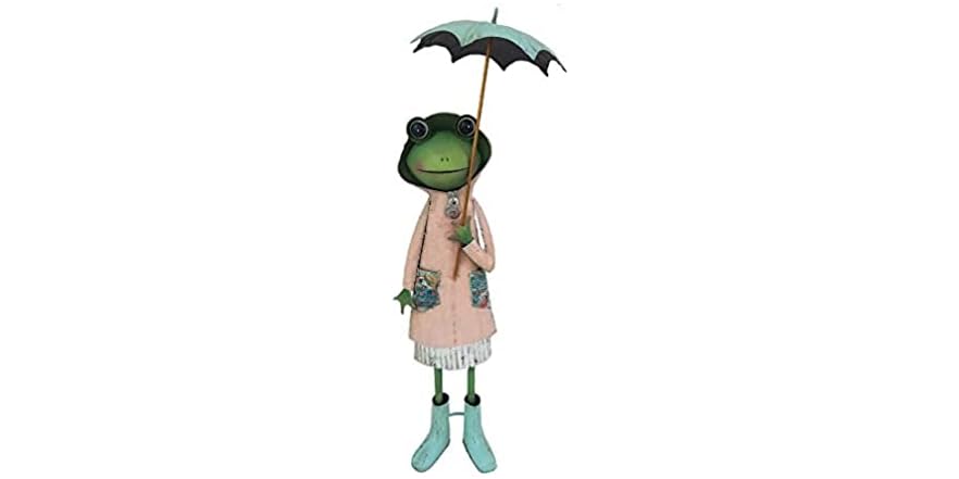 35" Mrs Frog In The Rain