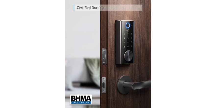 eufy Smart Lock Touch Electronic Deadbolt (Open Box)