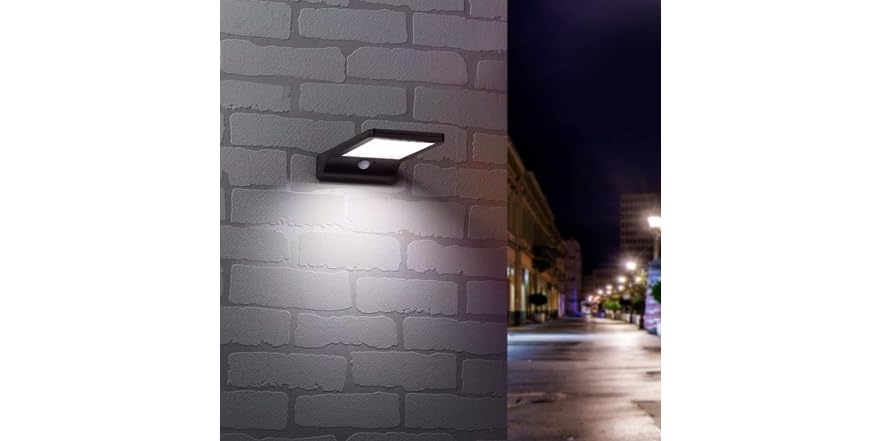 Slim Solar Motion Sensor Light (2-Pack)