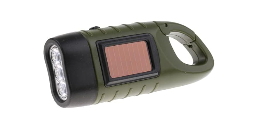 barenx Hand Cranking Rechargeable Flashlight