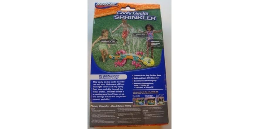 Banzai Goofy Gecko Sprinkler