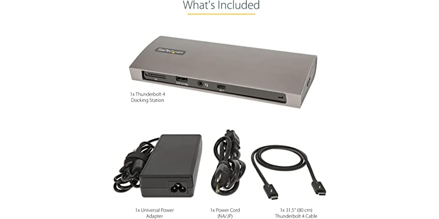 StarTech.com Thunderbolt 4 Dock