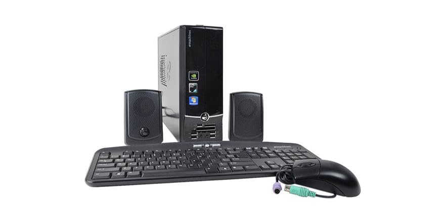 eMachines Athlon Desktop Computer with Windows 7 Home Premium