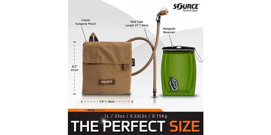 Source Tactical Kangaroo 1 Qt. Pouch Kit