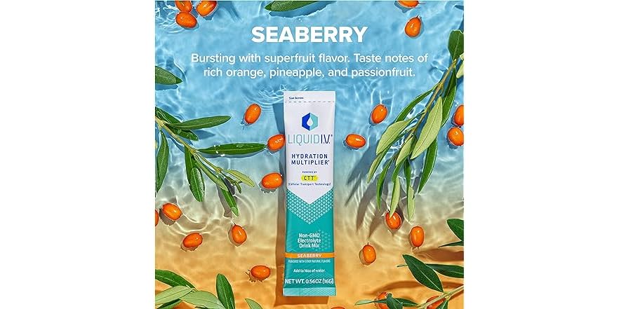 (16 Packets) Liquid I.V. Hydration Multiplier